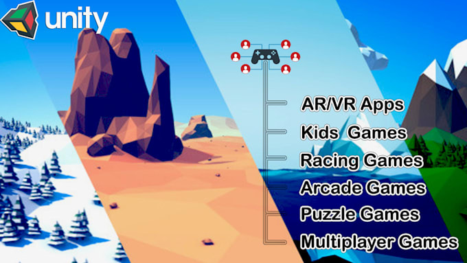Do unity game development and redesign 2d 3d games by Rronni | Fiverr