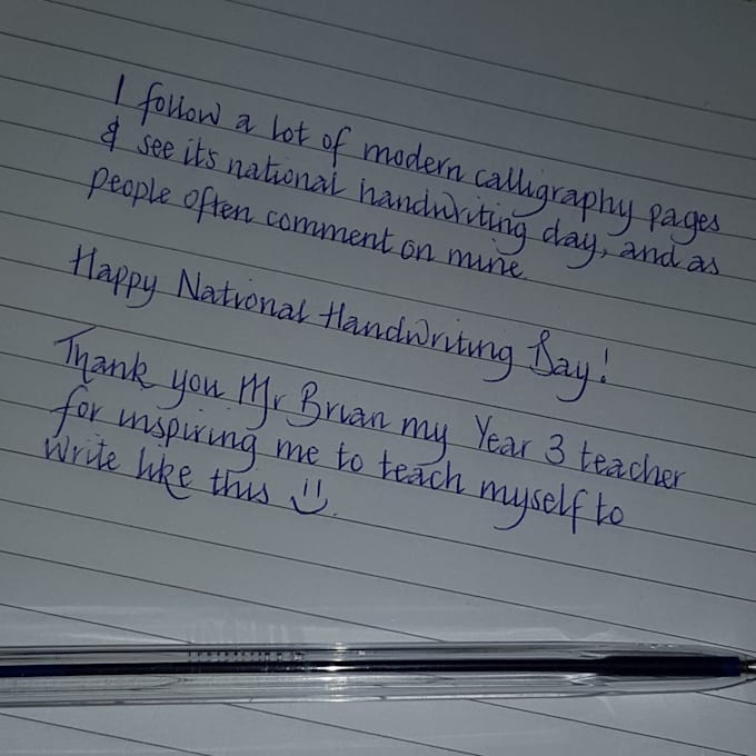 Hand write a letter piece of text in calligraphy writing by Dizzrox ...