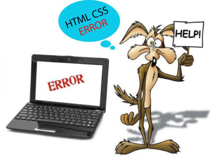 Fix any bug of your html css file by Ishrak018 | Fiverr