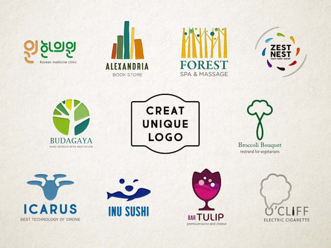 Design a unique logo and brand identity by Hyoungjoonchoi | Fiverr