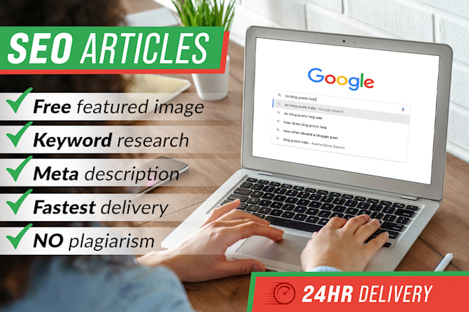 Write seo optimized articles, blog posts and web content by Designbyidi | Fiverr