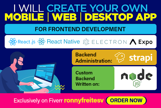 Create or support your own web, mobile, desktop application by ...