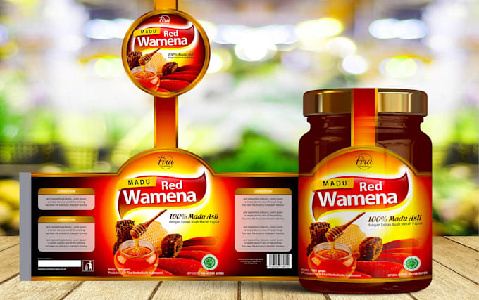 Design high quality product label by Wanto_frank | Fiverr