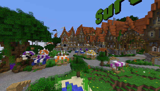 Make a custom minecraft spawn or hub for you by Kymmas | Fiverr