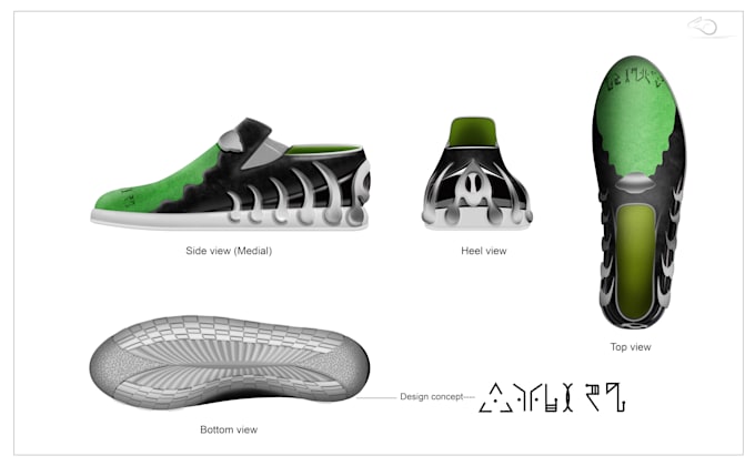 Amaze you by 2d or 3d shoe design like i did for nike by Vicky_liu | Fiverr