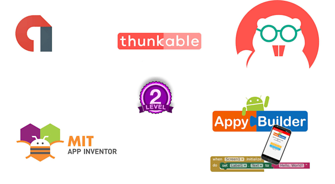 Create mit, thunkable, kodular android app and fix bug by Drshop | Fiverr