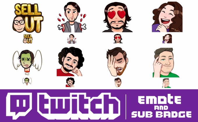 Create custom twitch emotes by Kayasu | Fiverr Create custom twitch emotes by Kayasu | Fiverr
