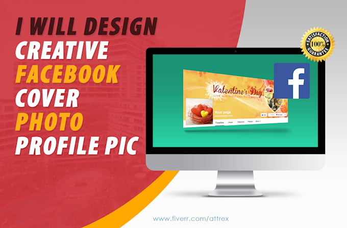 Create a facebook cover photo and profile picture by Attrex | Fiverr