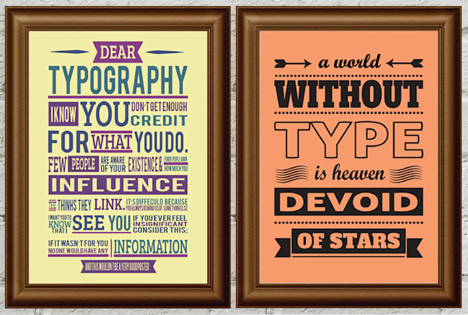Design beautiful typography poster for you by Shah_noyon | Fiverr