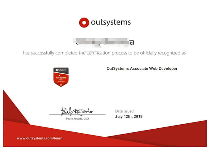 Provide certified outsystems developer by Gokulhirani | Fiverr