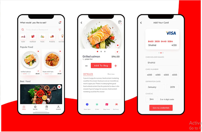 Design a beautiful ui for your android app by Umerhamza73 | Fiverr