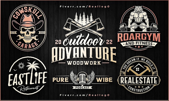 rustic logo design