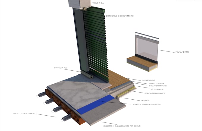 Realize 2d and 3d construction details and sections by Florianabuzzanc ...