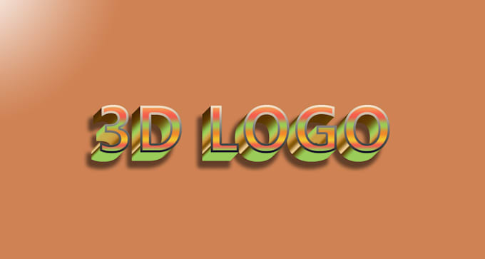 Do 3d logo design for your brand by Mitakhatun7 | Fiverr