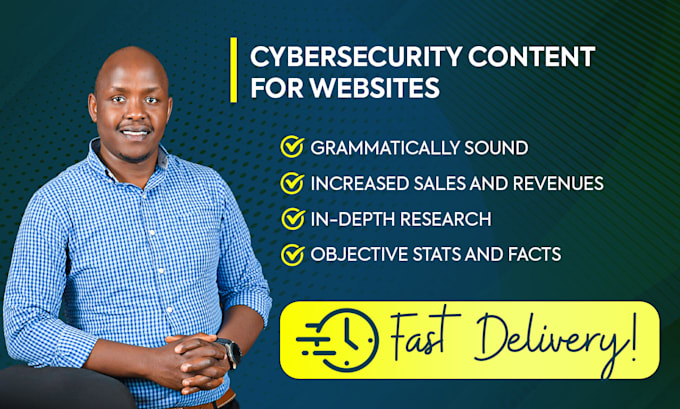 Do cybersecurity content writing for website, tutorial, blog etc by Mutunemunyaka | Fiverr