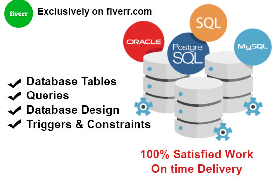 Help you solve your database problems by Wahab_mir | Fiverr