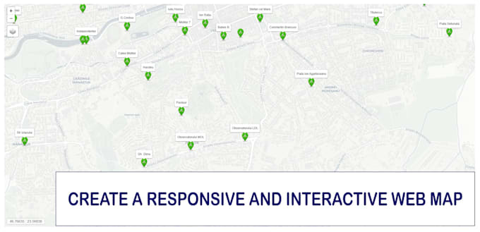 Create a responsive interactive map for your website by Mdomnita | Fiverr