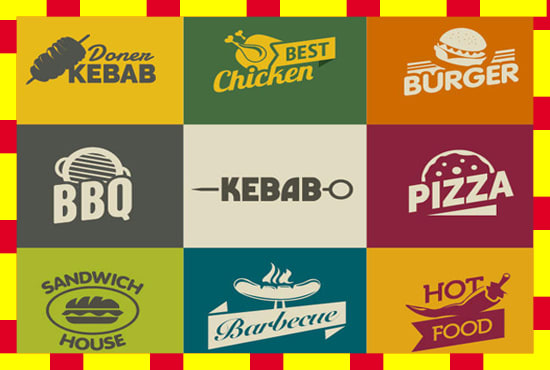 Design 2 unique restaurant logo by Logodesign_pro1 | Fiverr