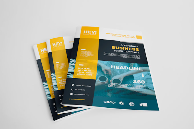 Design catchy advertising flyers and brochures by Akaashkazzmi | Fiverr