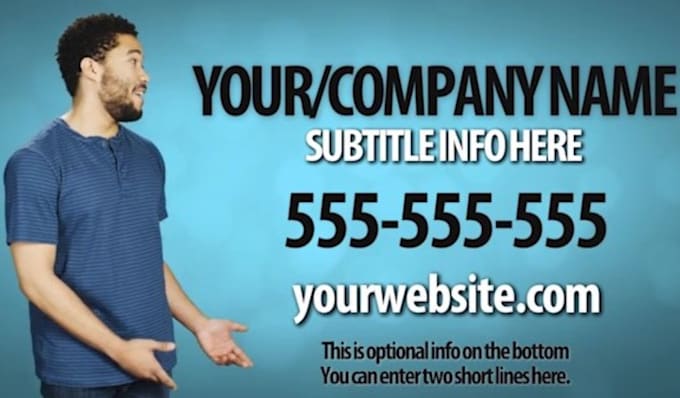 Make an animated ad for your business by Mathiscoco399 | Fiverr