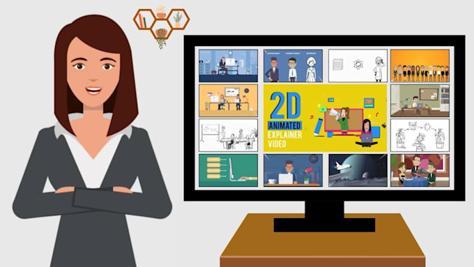 Create a 2d animated explainer video for marketing animation by Azharkhannizama | Fiverr