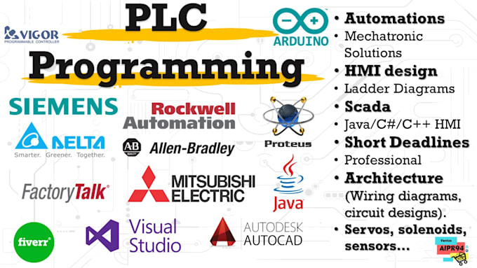 Program any plc, hmi or scada for any automation project by Alpr94 | Fiverr