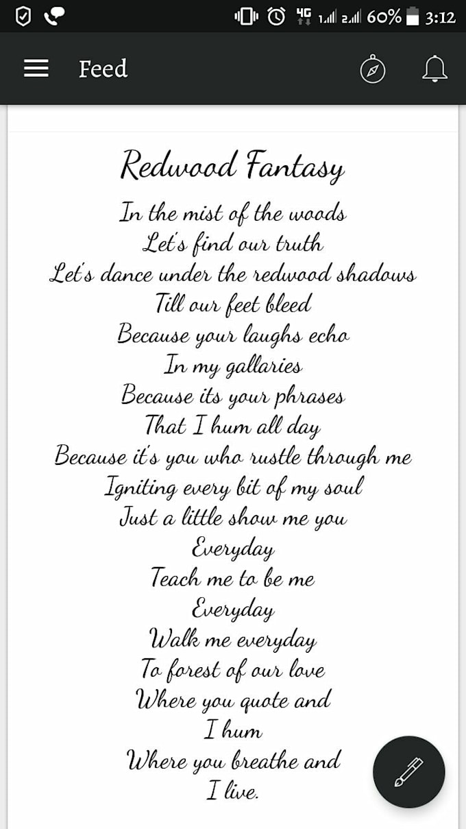 Write poems for you by Ishi1997 | Fiverr