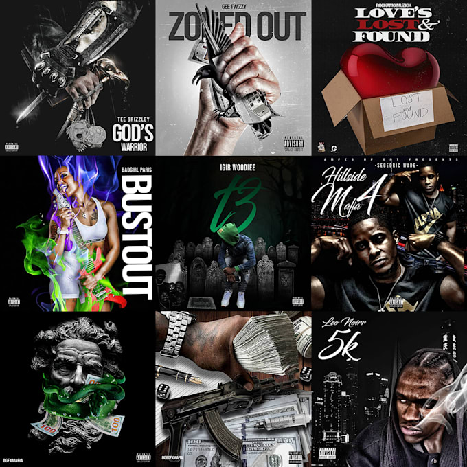 Design a high quality album and mixtape covers by Mybestgraphics | Fiverr