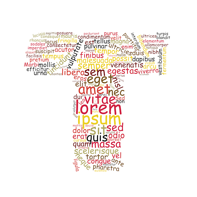 Make a custom word cloud logo by Tejkkarani | Fiverr