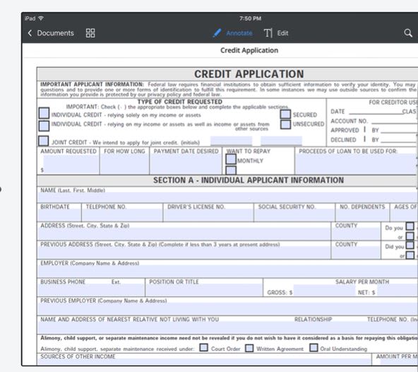 Make your standard pdf forms fillable by M45ryder | Fiverr