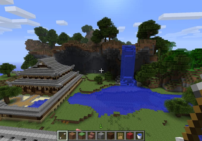Terraform a beautiful landscape for you in minecraft you can use to ...
