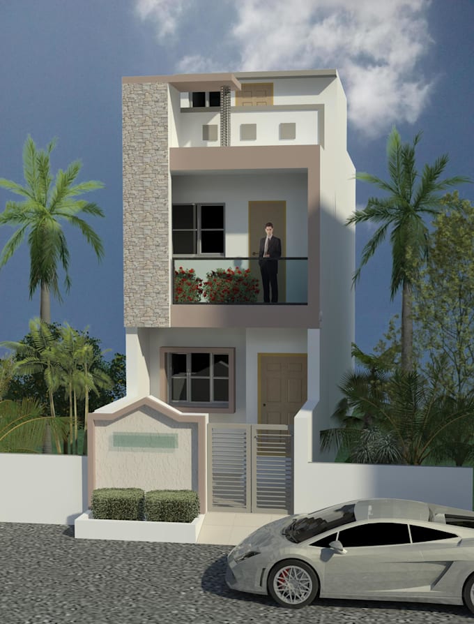 Plan maker and 3d elevation by Sakariyapriyank | Fiverr