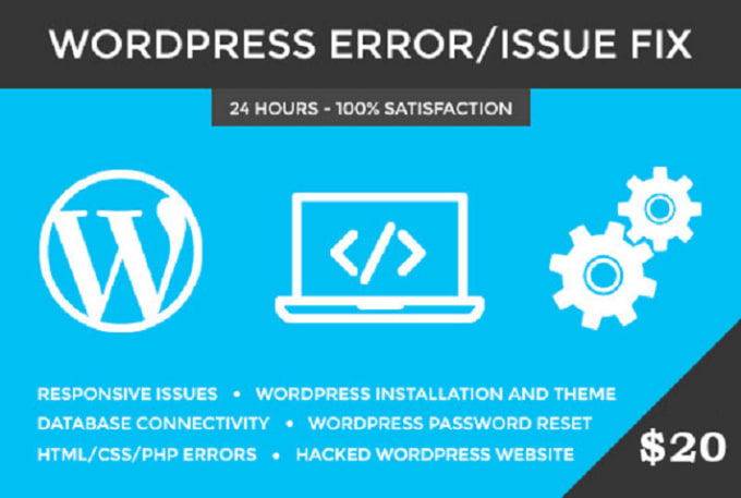 Fix wordpress issue, error, problem, bugs by Ankita_sarkar | Fiverr Fix wordpress issue, error, problem, bugs by Ankita_sarkar | Fiverr