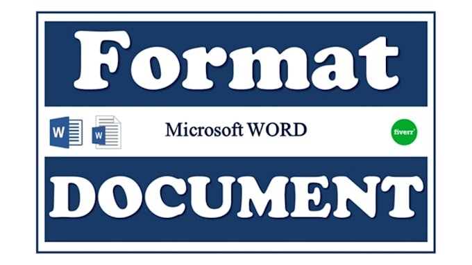 Format ms word documents and data entry by Aunikaaa | Fiverr