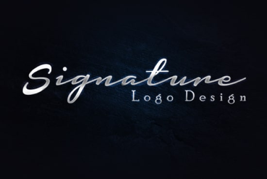 Make real signature handwritten logo design by Designbdlogo | Fiverr