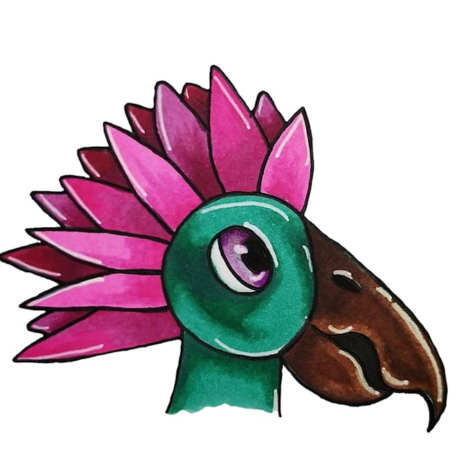 Draw random cartoon characters by Thebean435 | Fiverr