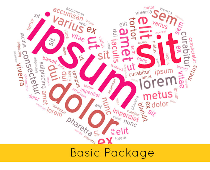 Design a personal word art by Jessjram | Fiverr
