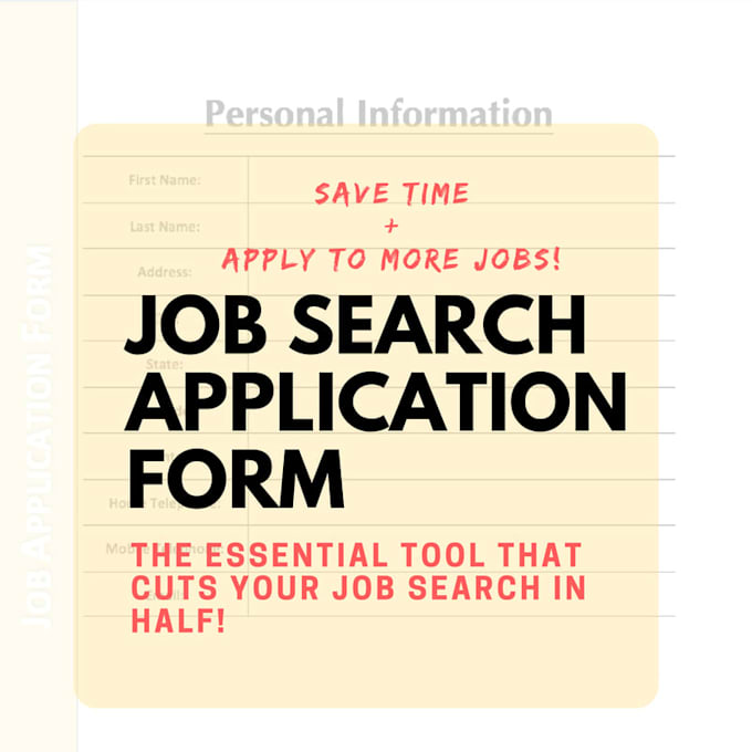 Send you a job application form by Elle84 | Fiverr