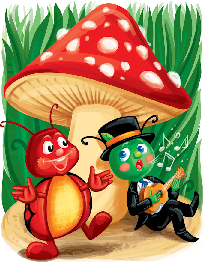 Draw amazing complex illustrations by Graffigio | Fiverr