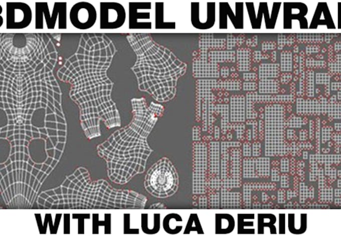 Unwrap lowpoly 3d model for games by Lucaderiu | Fiverr