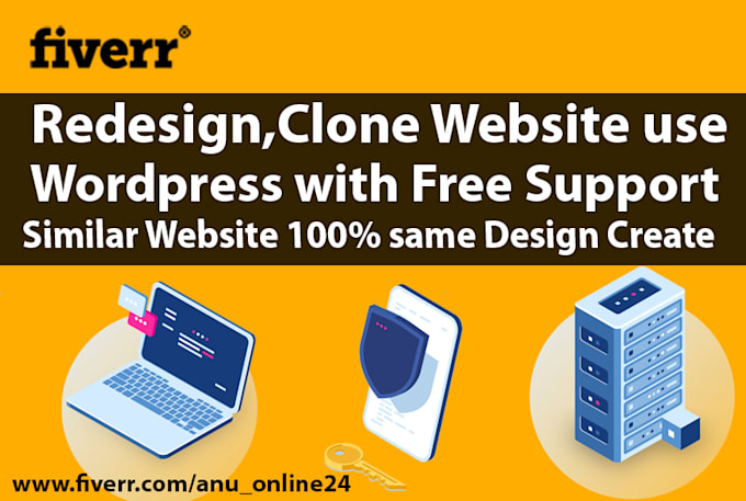 Design, redesign, build, copy, clone, revamp wordpress website and blog ...