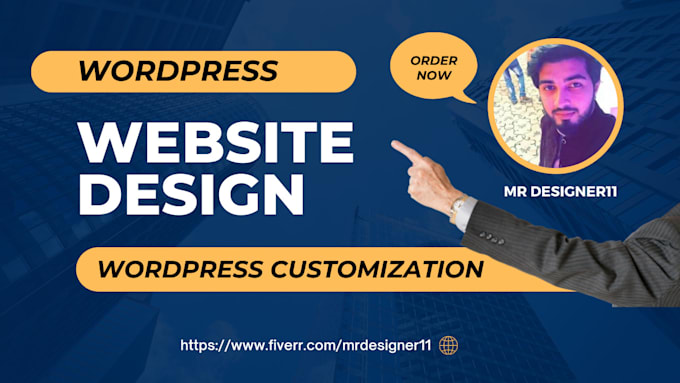 Revamp, redesign, customize fix css issues wordpress website by Mrdesigner11 | Fiverr