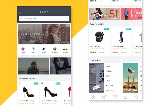 Provide shoppy ecommerce ui kit with source code by Cooldevelop | Fiverr