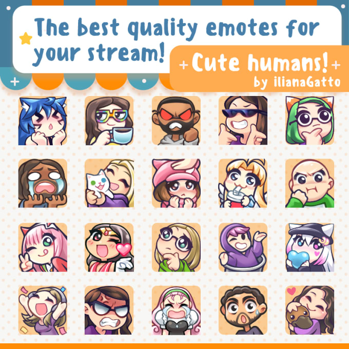Cool Free Twitch Emotes