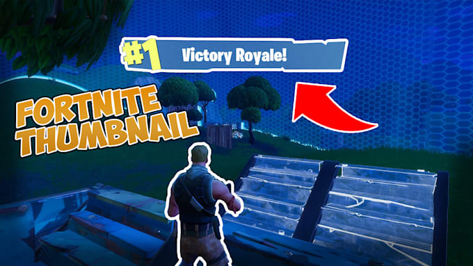 Create a professional fortnite youtube thumbnail by Andrewlt86 | Fiverr