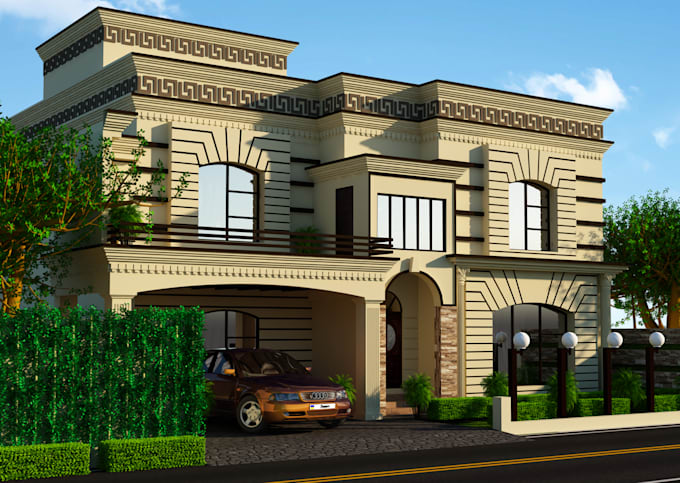 Render exterior by 3d max,lumion,revit by Nayyarmughal | Fiverr