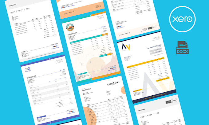 Design xero custom templates, australian based by Digitaldiscovco | Fiverr