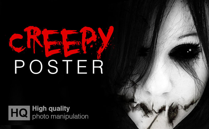Design a creepy horror poster or flyer by Umsidesign | Fiverr