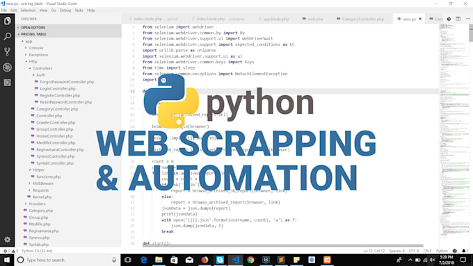 Do website scrapping and automation by Redehub | Fiverr