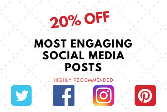 Create most engaging social media posts by Snapidea | Fiverr